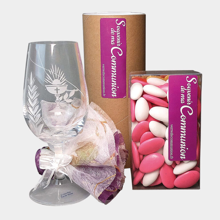 Boutique - Coffrets cadeaux de communion - Verre de Communion